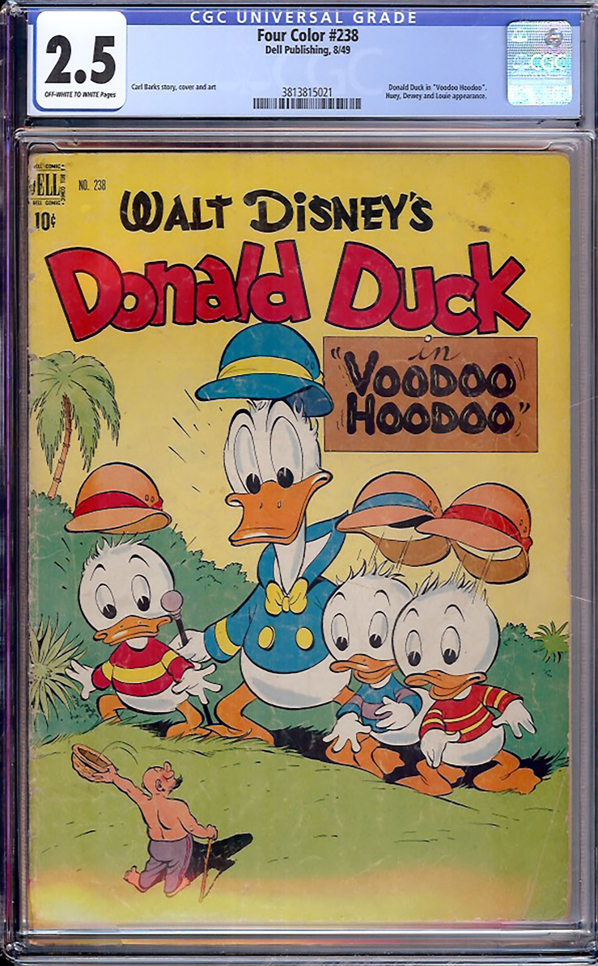 Four Color #238 CGC 2.5 ow/w // Auction // Pedigree Comics