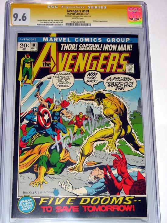 Avengers #101 CGC 9.6 w CGC Signature SERIES // Inventory // Pedigree ...
